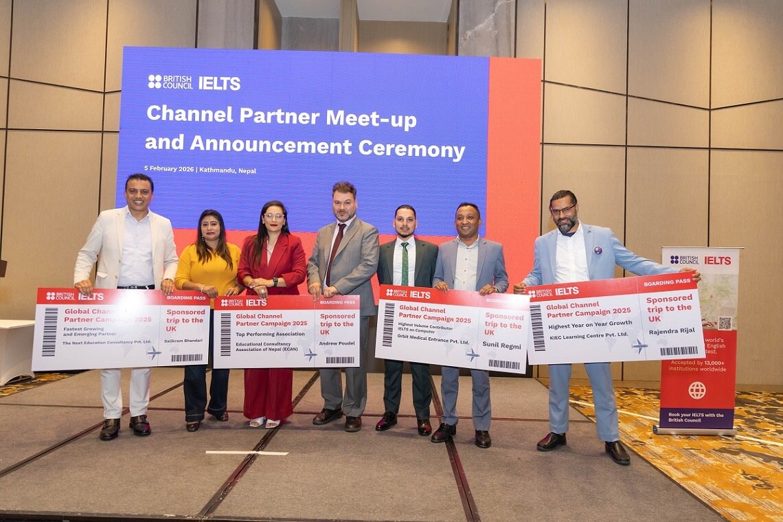 British Council Nepal Announces Top Channel Partners | British Council